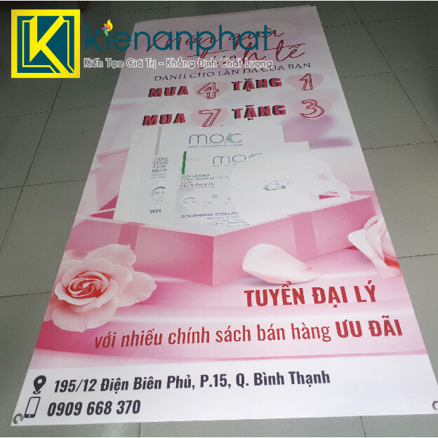 Standee spa, shop cửa hàng bán mỹ phẩm! - In Kiến An Phát